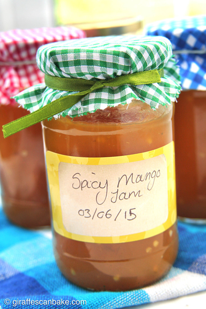 Spicy Mango Jam by Giraffes Can Bake - easy, delicious homemade jam ...